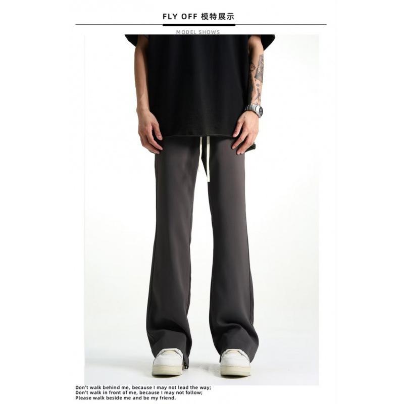 パンツ 男性用 美式 レトロ カジュアルパンツ ブラック グレー系 ストレート ゆったり 春秋output: ・スタイル: 美式復古・パンツ型: 宽松型・パンツ丈: 长裤・腰タイプ: 中腰・ベルト: 無し・・柄: -・誤差範囲: 1-3cm...