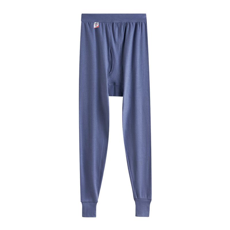 3個セットズボン メンズ 男性用 コットン あったかインナー 快適 暖パン パパ シニア ゆったりサイズ 薄手 インナーシャツ 高齢者向け 301浅麻灰 301浅月藍 301深中灰 301深亮藍 301蔵兰青