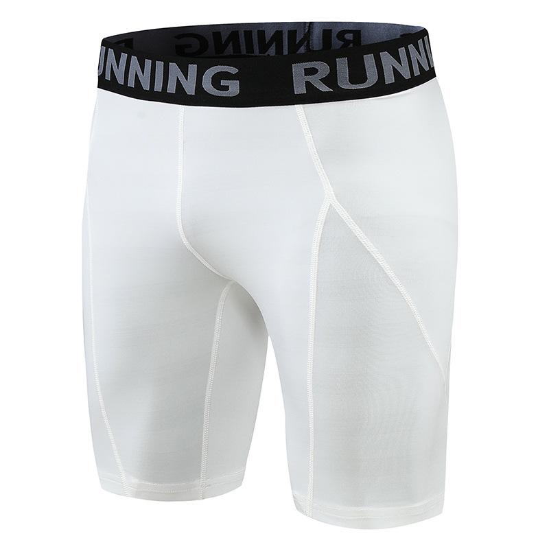 コンプレッションウェア メンズ 男性用 スポーツタイツ 五分丈 七分丈 バスケットボール サッカー ランニング トレーニング スパッツ 接触冷感 吸湿速乾 ポリエステル ホワイト ブラック グレー グリーン