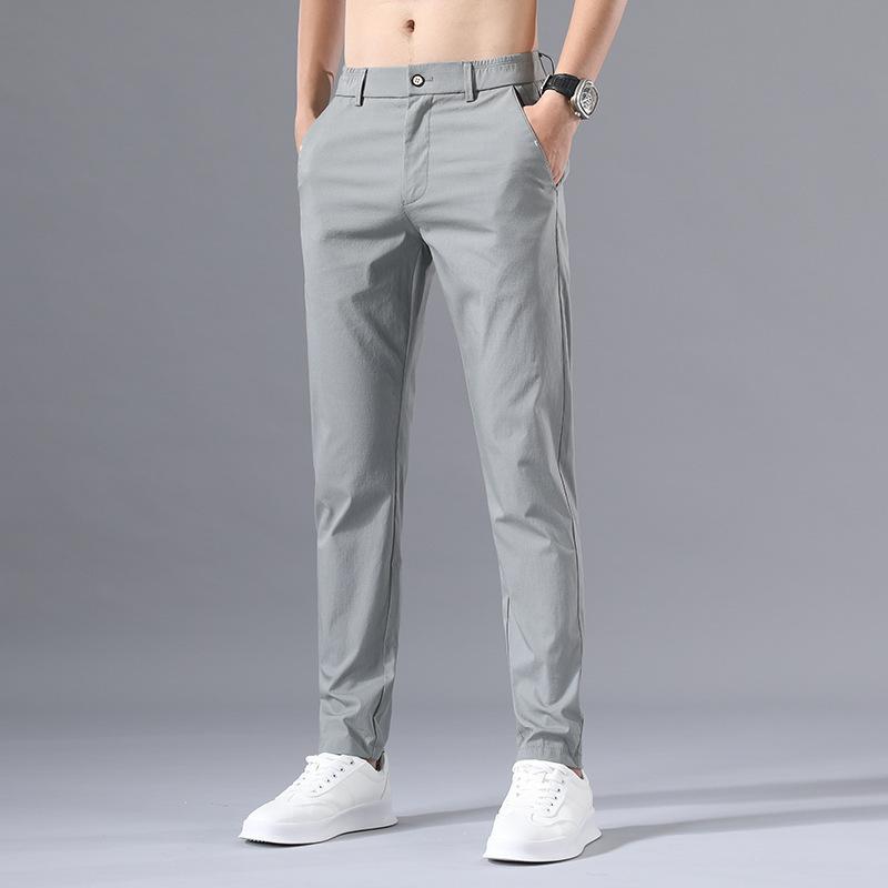 パンツ メンズ 男性用 ロングパンツ 薄手 ズボン カジュアル 伸縮性 ストレート 無地 普段使い アウトドア ブラック カーキ グレー 春夏・スタイル: 軽熟カジュアル ・パンツの長さ: フルレングス ・フィット感: スキニー ・ウエスト...