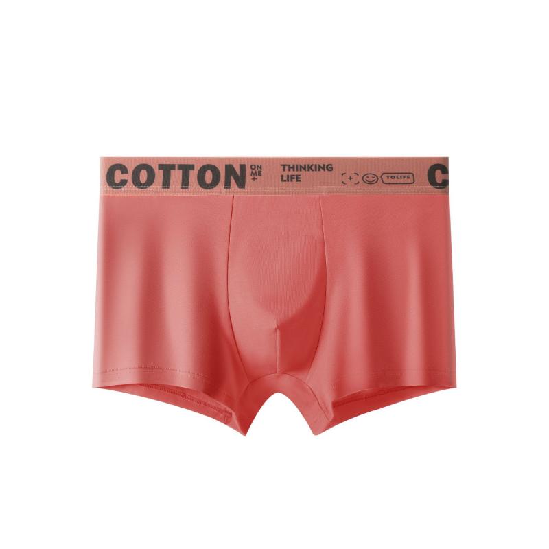 2個セット下着 メンズ 男性用 綿 トランクス ボクサーパンツ 無地 通気性 快適 インナー L XL XXL XXXL オレンジ レッド イエロー グレー ブラック ホワイト グリーン・素材: 綿・織り方: ニット・主な素材: 綿95%-...