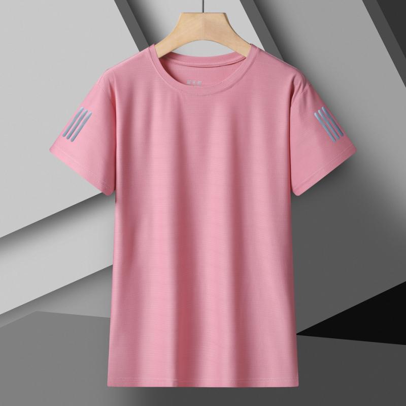 Tシャツ 男女兼用 半袖 接触冷感 吸湿速乾 麻混紡 ラウンドネック 薄手 スポーツウェア ペアルック 男性用 女性用 ホワイト グレー ブラック ピンク系 グリーン系 ブルー系 パープル系 大きいサイズ・カテゴリ: Tシャツ・スタイル: ...