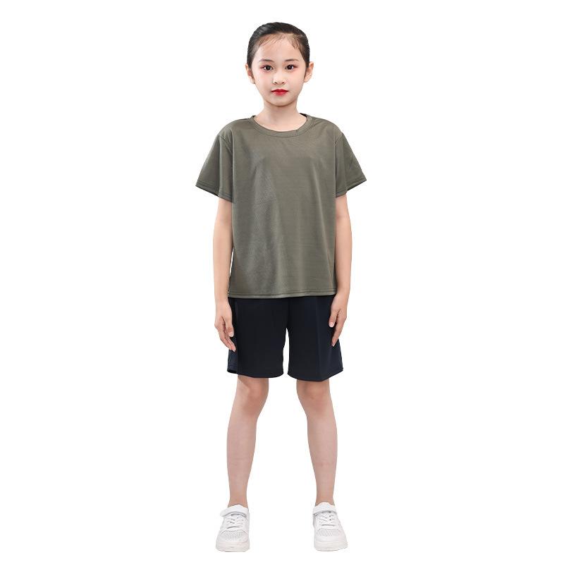 キッズ 体操服 セットアップ 迷彩柄 Tシャツ 短パン 上下セット 男の子 女の子 小学生 幼稚園 保育園 運動着 体育着 春夏 吸湿速乾・性別: 男・ダンスの種類: 迷彩・要素: セット・生地の加工: 柔らかい・スタイル: 民族・生地: ...