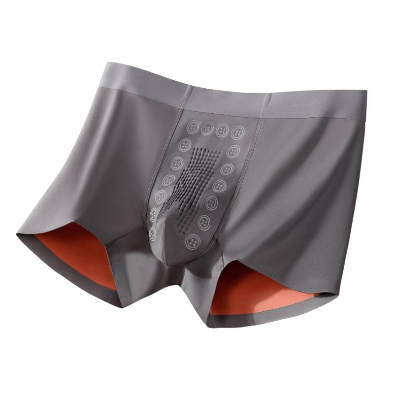 メンズ 下着 男性用 ボクサーパンツ Briefs ナイロン 接触冷感 吸湿速乾 無地 立体成型 シームレス 伸縮性 通気性 スポーツ