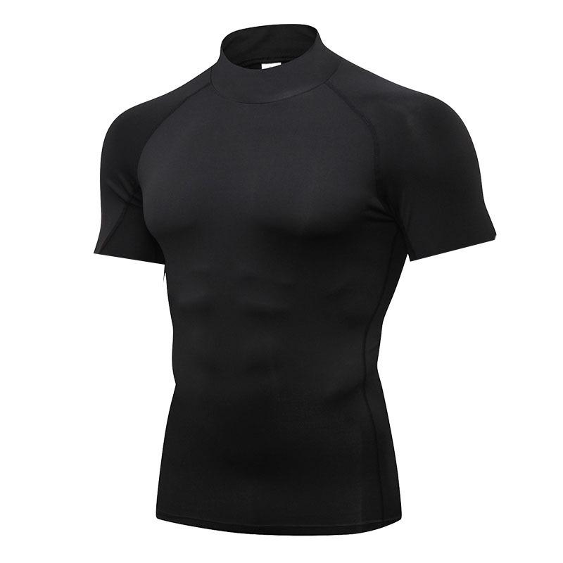 Tシャツ メンズ 男性用 スポーツ トレーニングウェア 高弾力 吸汗速乾 ランニング ウェア コンプレッションウェア ポリエステル 春夏 薄手 半袖 トップス・スタイル: スポーツカジュアル・主な生地構成: ポリエステル・柄: 無地・フィッ...
