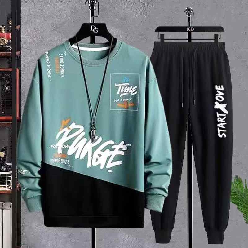 メンズ スポーツウェア セットアップ 秋物 上下セット パーカー パンツ スポーティ カジュアル 普段使い ポリエステル ホワイト ブラック グリーン・カテゴリ: メンズカジュアルセットアップ・スタイル: スポーツ・・パンツ丈: 長ズボン・...