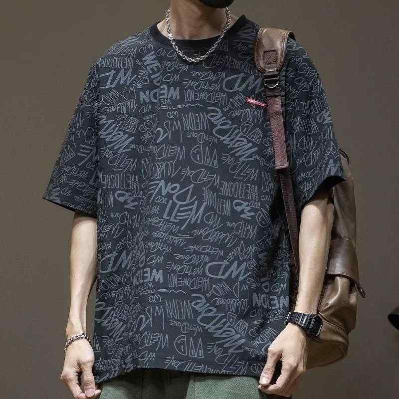 Tシャツ メンズ 半袖 夏 韓国 ストリート プリント トップス カットソー 薄手 ポリエステル ブラック グレー グリーン・カテゴリ: Tシャツ・スタイル: 流行・主な素材: ポリエステル95%・柄: 文字・ネックライン: クルーネック・...
