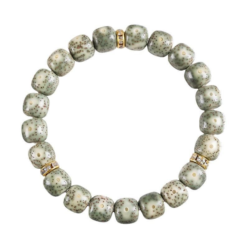 ブレスレット 男女兼用 星月 菩提根 数珠 念珠 腕輪 菩提 抛光 通勤用 普段使い