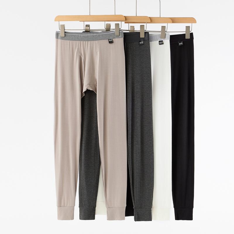 ボトムス 男女兼用 肌着 中 толстовка パンツ アクリル 無地 薄手 インナー M L XL あったか 肉赤 レッド ベージュ ブラック チャコールグレー カーキ・機能: 保温・適用性別: 中性/男女兼用・パンツ丈: ロングパンツ...