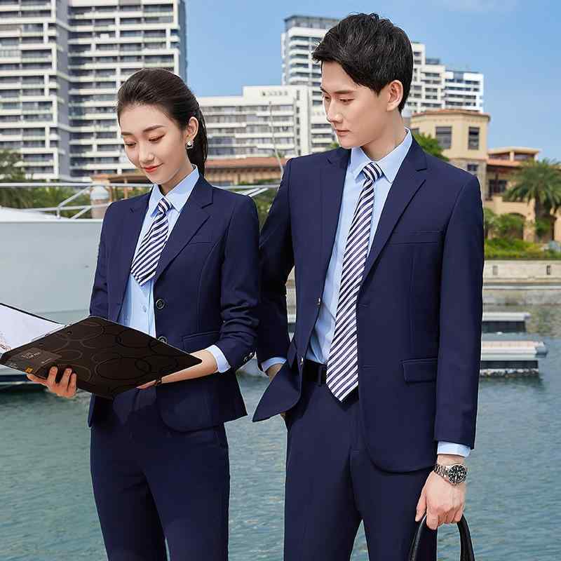 スーツ レディース メンズ 長袖 ビジネス オフィス フォーマル 3D裁断 ポリエステル 混紡 セットアップ 黒 ブラック 紺 ネイビー グレー 大きいサイズ 小さいサイズ