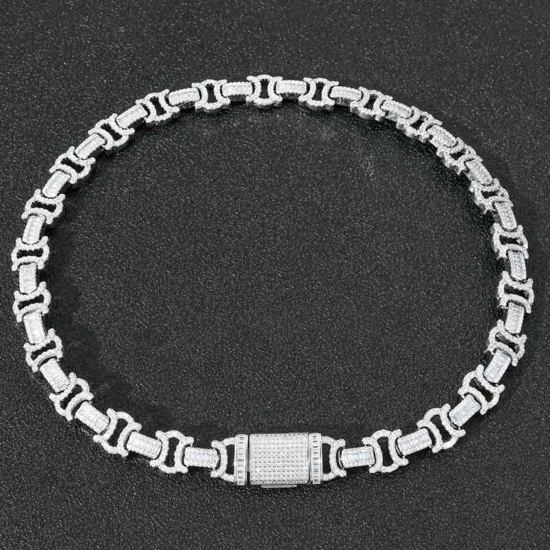 2個セットネックレス メンズ 男性用 チョーカー ヒップホップスタイル バタフライ 蝶 ジルコニア 真鍮製 電気メッキ加工 ゴールド シルバー チェーンネックレス 個性的