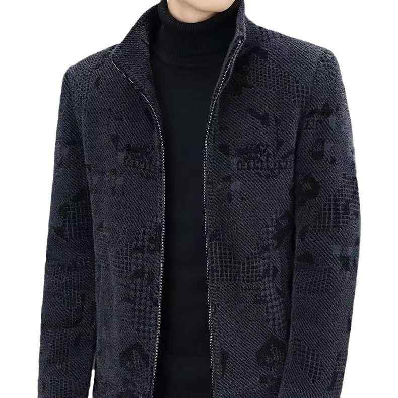 2個セットメンズ ウール コート 厚手 防寒 アウター 立襟 スリム グレー 普段使い・製品カテゴリ: ジャケット/コート・・対象年齢: 24-35歳・襟の形: スタンドカラー・フィット: スリム・前立て: シングルブレスト・フード: なし...