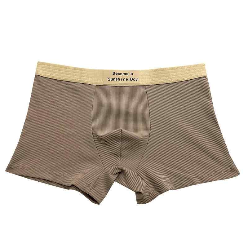 パンツ メンズ 男性用 下着 中腰 コットン 平角 トランクス U字型 大码 春