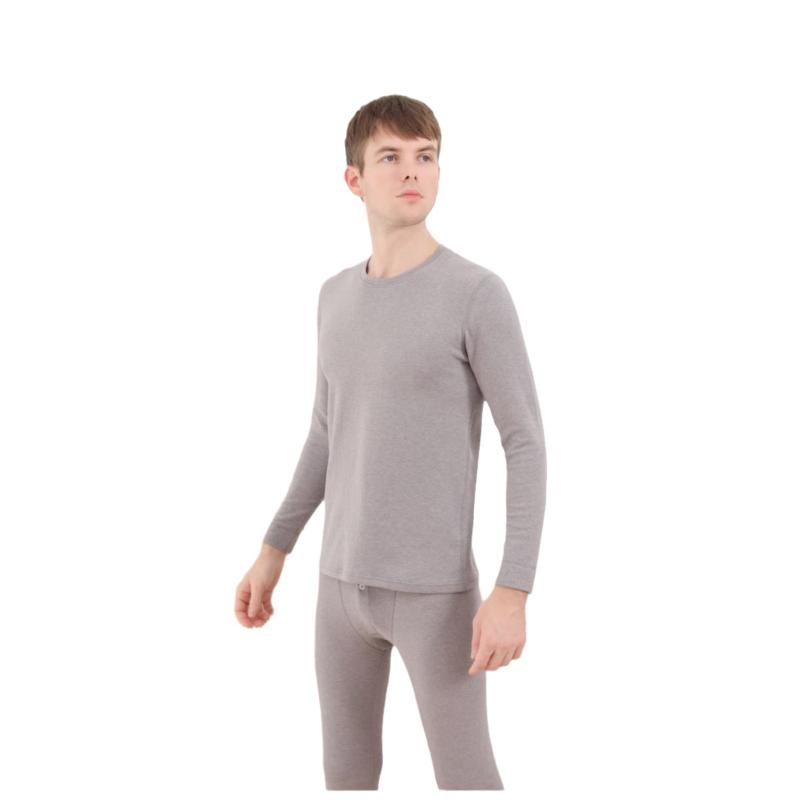 インナー メンズ 男性用 長袖 あったかインナー 秋冬用 ウール混紡 暖か 厚手 無地 肌着 ベースレイヤー L XL XXL 3XL・素材: 羊毛・機能: 护膝,护腰,塑身,保暖,护肚,护背・性別: 中性/男女兼用・柄: 無地・上着のスタ...