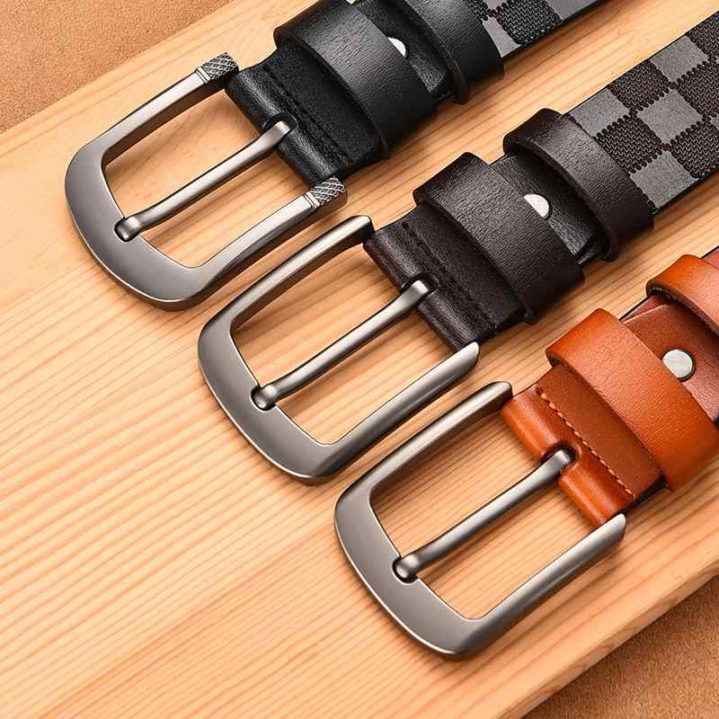 2個セットベルト 男性用 革 牛革 レザー カジュアル ジーンズ 普段使い 105cm 110cm 115cm 120cm 125cm 130cm ブラック ブラウン コーヒー色 イエロー