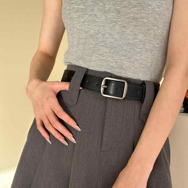 ベルト 男性用 デニム ジーンズ スーツ パンツ用 レザーベルト 黒 ブラック コーヒー色 合金 普段使い 通勤 105cm・素材: PUレザー・腰帯扣材质: 合金・扣合方式: 针扣・カラー: ブラック.コーヒー色・幅: 普通(2-4cm)...