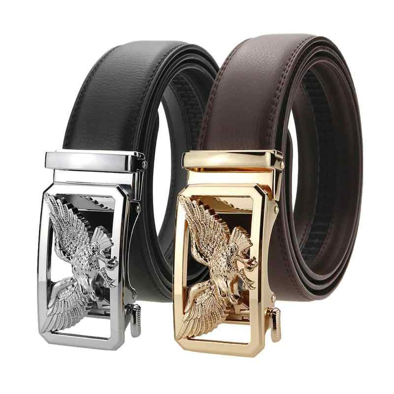 2個セットベルト 男性用 革 レザー 自動バックル ウエストバンド 紳士用 ビジネス カジュアル ブラック 黒 シルバー 銀 ブラウン 茶色 個性派 インスタ映え