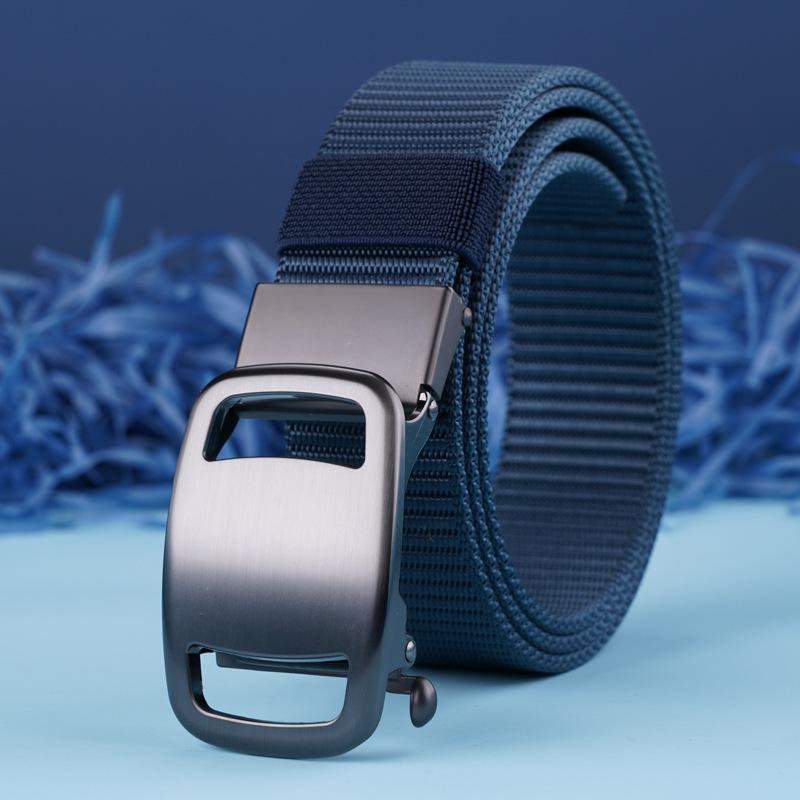 ベルト 男性用 ナイロン 帆布 無段階調整 オートロック式 ウエストベルト ズボンベルト 厚手 黒 カーキ グレー 青 緑 アウトドア 普段使い・素材: 帆布・バックル素材: 合金・バックル留め方: オートロック・カラー: ブラック.カーキ...