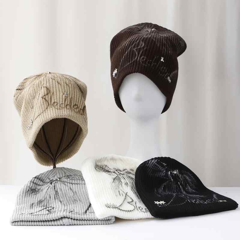 ・製品カテゴリ: ニット帽・適合シーズン: 冬・帽子の種類: 円錐形・つばのタイプ: 短い・色: ブラック, コーヒー, カーキ, グレー, ホワイト・サイズ: M (56-58cm)・機能: 日焼け防止, 通気性, 保温, 防風, 防虫,...