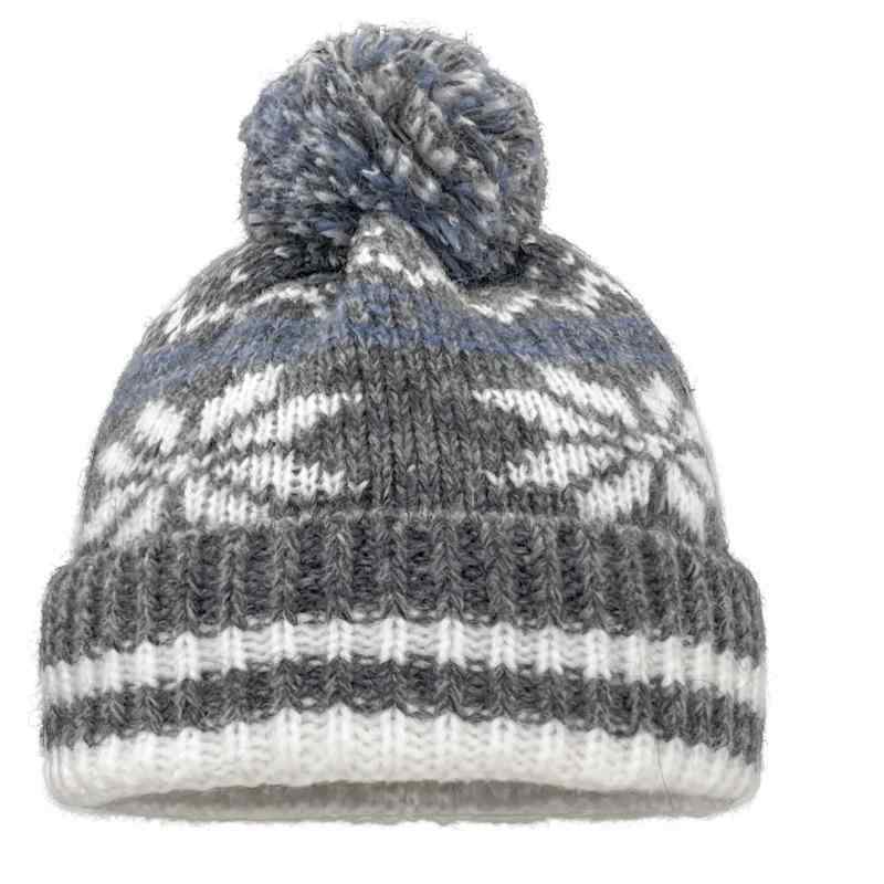 ニット帽 レディース 秋冬 大判 フェアアイル柄 厚手 防寒 あったか ウール混 ビーニー 毛糸 ケーブル編み 暖かい スキー スノボ かわいい 白/グレー/赤/紺/コーヒー・製品カテゴリ: ニット帽・適合シーズン: 冬.秋・帽子のトップス...