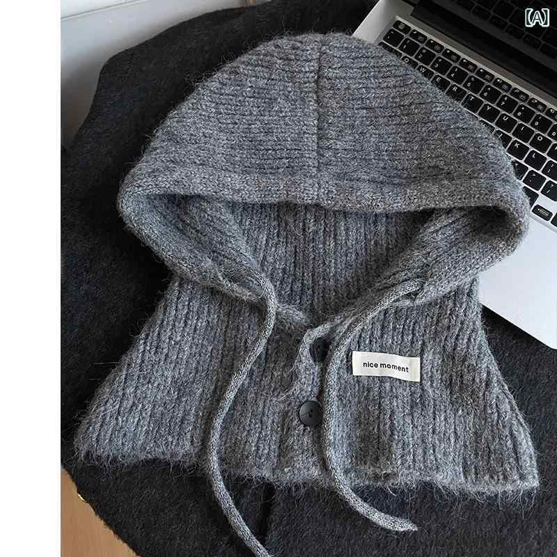 ニット帽 レディース 秋冬 バラクラバ アルパカ混 防寒 帽子 ネックウォーマー 一体型 防風 耳あて付き あったか かわいい 韓国 小顔効果 普段使い・製品カテゴリ: ニット帽・帽子の種類: ラウンドトップ・つばのスタイル: つばなし・カ...