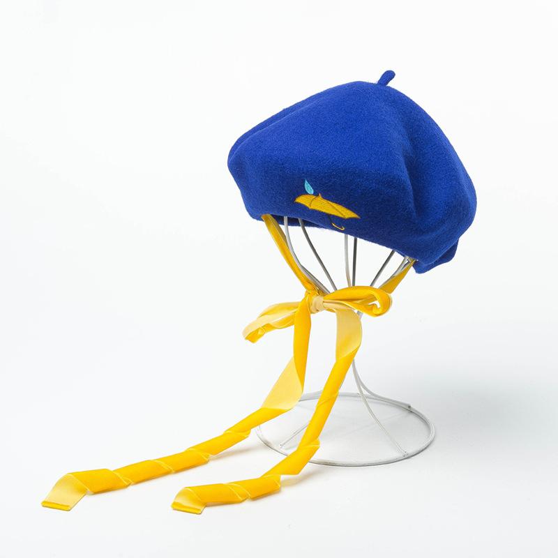 5個セットベレー帽 レディース 帽子 秋冬用 ウール 暖かい 画家帽 かわいい おしゃれ 調節可能 ブルー・カテゴリ: ベレー帽・適合シーズン: 冬.春.秋・帽子のつば: 無し・カラー: 宝藍・サイズ: 調節可能・機能: 通気性.保温性.防...