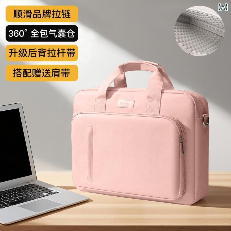 エア バッグ 耐衝撃 ノート パソコン 156インチ 女性 14インチ 161インチ 133 レノ ボ ゲーミング.カラフルカラーオシャレデザインモデル: コンピューターバッグスタイル: ショルダーバッグ素材：オックスフォード布製造元：寧波...