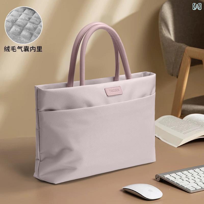 ノート パソコン バッグ ポータブル 通勤 Apple MacBook Air 13 Lenovo Xiaoxin Pro 14 女性用 Huawei MateBook 16インチ Dell 156インチ Xiaomi 保護 カバー 15 ...