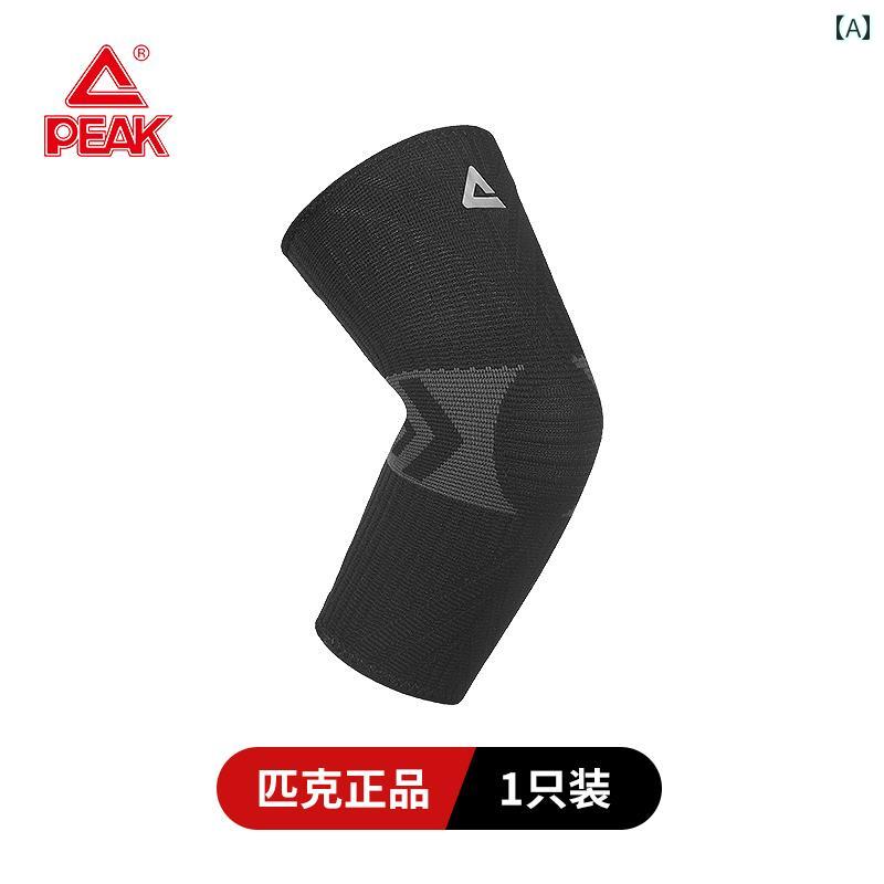 スポーツ エルボーパッド メンズ・ レディース 薄型 アーム スリーブ フィットネス 肘 関節 保護.カラフルカラーオシャレデザイン発売年とシーズン：春サイズ: S.M.L色: クラシックブラック - シングルパック [YHZ4003].ホ...