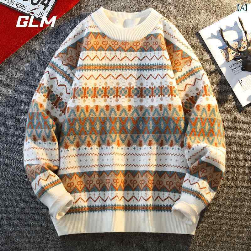 グループ年 秋冬 ジェミニ 厚手 メンズ ジャケット GLM セーター ニットウェア.カラフルカラーオシャレデザイン。シンプルスタイル。発売日：年10月フィット感: ゆったりとしたフィット感詳細: -加工：しわになりにくい加工生地: -ベー...