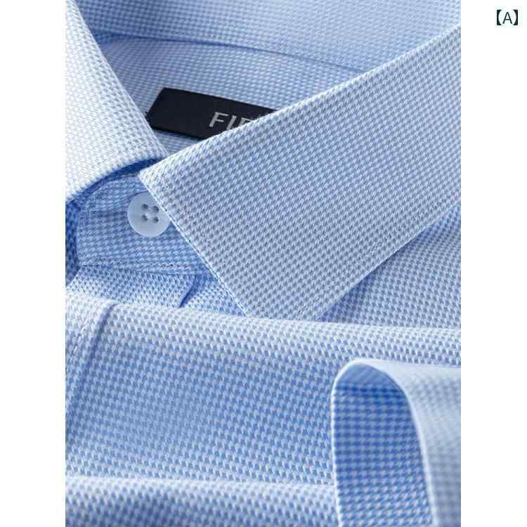 [ 100 カウント 綿 DP しわ 防止 ] Shanshan メンズ 長袖 シャツ 年 ビジネス カジュアル 洗濯 機 洗い 可能.カラフルカラーオシャレデザインパターン: 標準衣服の職人技：しわ防止加工生地の分類: 高密度コットン対象...