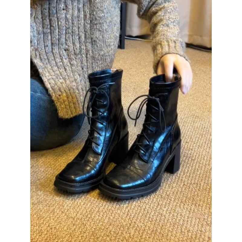 ・カテゴリ: ・対象: 成年女性・スタイル: イギリス・靴の素材: 二層牛革・筒丈: 短い・カラー: ブラック.ブラウン・サイズ: 35.36.37.38.39.40