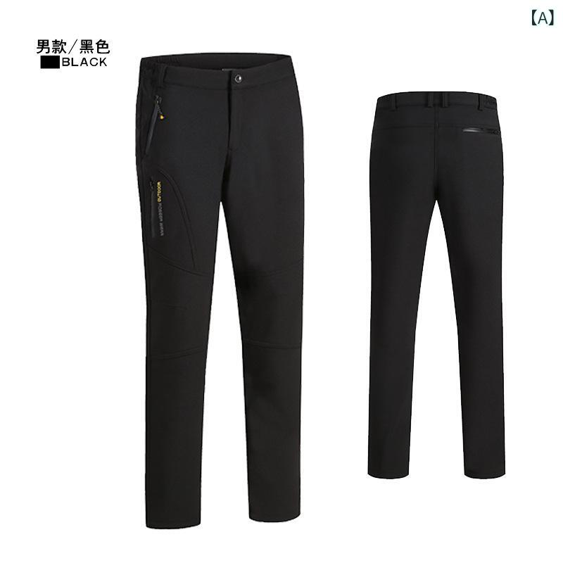 [ "・製品カテゴリ: 衝鋒パンツ", "・機能: 防水, 防風", "・生地: ポリエステル繊維", "・適合シーズン: 冬, 春, 秋", "・&...