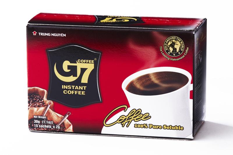 【公式】ベトナムG7コーヒー ブラック ボックス 正規品×15袋原材料:「原材料名」コーヒー豆（生豆生産国名：ベトナム）「原料原産地名」ベトナム内容量:2gx15袋カロリー:1袋あたり10Kcal商品サイズ(高さx奥行x幅):7.2cm×5...