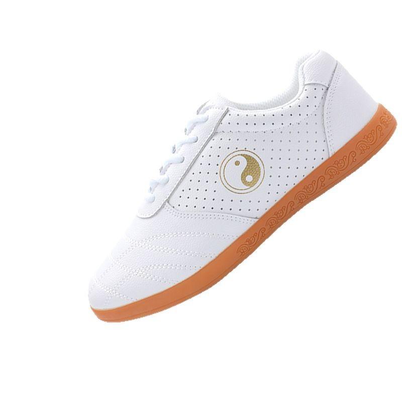 ・穿着方式: 前系带・功能: 防滑,耐磨,吸汗・厚薄: 普通厚・内里材质: 网纱・适合场地: 地板,跑道,硬地,土场,公路・适合季节: 夏季,冬季,春季,秋季・适用年龄段: 成年・适用性别: 中性/男女均可・图案: 太极・外底材料: 牛筋底...