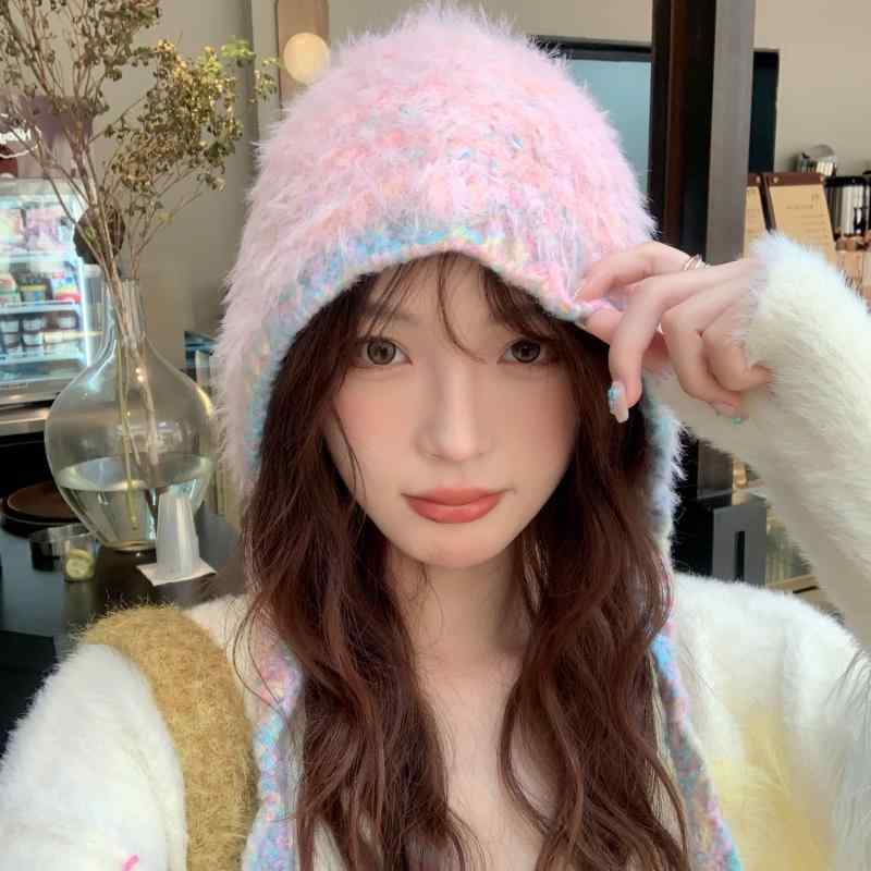 1・製品カテゴリ: ニット帽・流行の要素: 花柄・適合シーズン: 夏, 冬, 秋, 春秋・帽子のトップスタイル: ラウンドトップ・帽子のつばスタイル: つばなし・カラー: ブラック, ピンク, ベージュ, カーキ, ホワイト・サイズ: フリ...