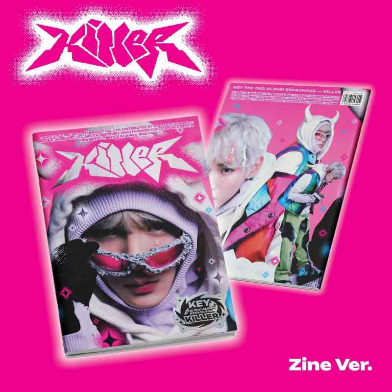 KEY THE 2ND ALBUM REPACKAGE Killer [Zine Ver.] (Photo Book Ver.)（韓国盤）IMPORT【 ご注文確定のタイミングについて 】 商品は他サイトでも販売しているため、在庫反映にタイ...