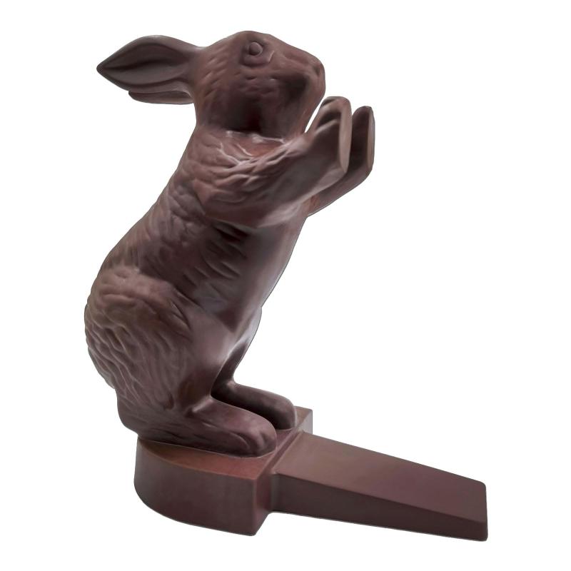 SICHENGDA ドアストッパー 動物 ドアストップ ゴム滑り止め 安全対策 装飾かわいいウサギドアウェッジ 室内外 玄関 ドア 扉 止め固定プラグインタイプかわいいウサギの形をしたドアストッパー: 室内外で使用できる装飾的な機能的アイテ...