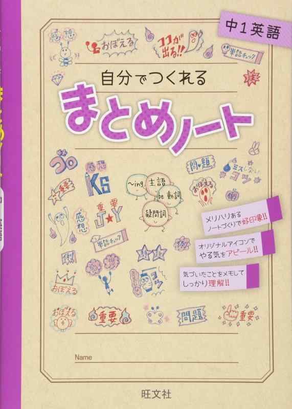 自分でつくれるまとめノート中1英語(中学1年生用)【 ご注文確定のタイミングについて 】 商品は他サイトでも販売しているため、在庫反映にタイムラグが生じる場合がございます。入れ違いで完売となった際は、速やかにメールでご連絡の上、キャンセルの...