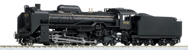 KATO HOゲージ D51 標準量産形 鉄道模型 蒸気機関車 1-203D51の標準的な基本形態で製品化。そのままの姿でもお楽しみいただける仕上りとなっています。別売の［7-104 (HO)D51 グレードアップパーツセット］を用いること...