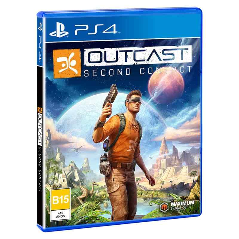 Outcast Second Contact (輸入版:北米) - PS4海外版ゲームソフトの一部は日本版のゲーム機では動作しません。お持ちのゲーム機のバージョンをあらかじめご参照のうえ、下記の対応表で動作の有無をご確認ください。【 ご注文...