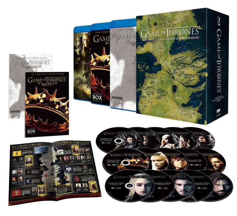 ゲーム・オブ・スローンズ <第一~三章> ブルーレイ ボックス (初回生産/15枚組) [Blu-ray]【 ご注文確定のタイミングについて 】 商品は他サイトでも販売しているため、在庫反映にタイムラグが生じる場合がございます。...