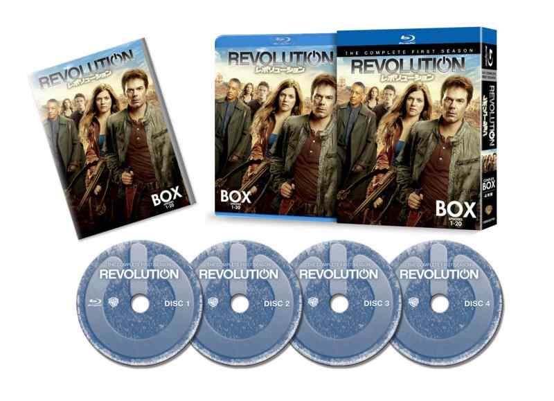 レボリューション <ファースト・シーズン> コンプリート・ボックス [Blu-ray]【 ご注文確定のタイミングについて 】 商品は他サイトでも販売しているため、在庫反映にタイムラグが生じる場合がございます。入れ違いで完売となっ...