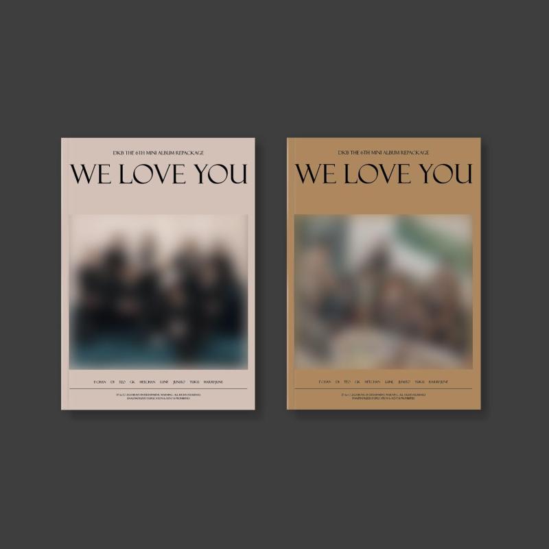 DKB 6th MINI [We Love You](韓国盤）IMPORT【 ご注文確定のタイミングについて 】 商品は他サイトでも販売しているため、在庫反映にタイムラグが生じる場合がございます。入れ違いで完売となった際は、速やかにメールで...
