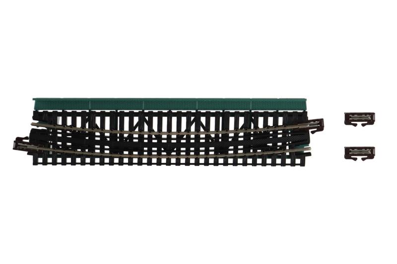 KATO Nゲージ 単線デッキガーダー曲線鉄橋R448-15° 緑 20-466 鉄道模型用品【 ご注文確定のタイミングについて 】 商品は他サイトでも販売しているため、在庫反映にタイムラグが生じる場合がございます。入れ違いで完売となった際...