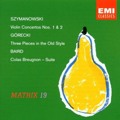 Szymanowski;Violin Concs.1【 ご注文確定のタイミングについて 】 商品は他サイトでも販売しているため、在庫反映にタイムラグが生じる場合がございます。入れ違いで完売となった際は、速やかにメールでご連絡の上、キャンセル...