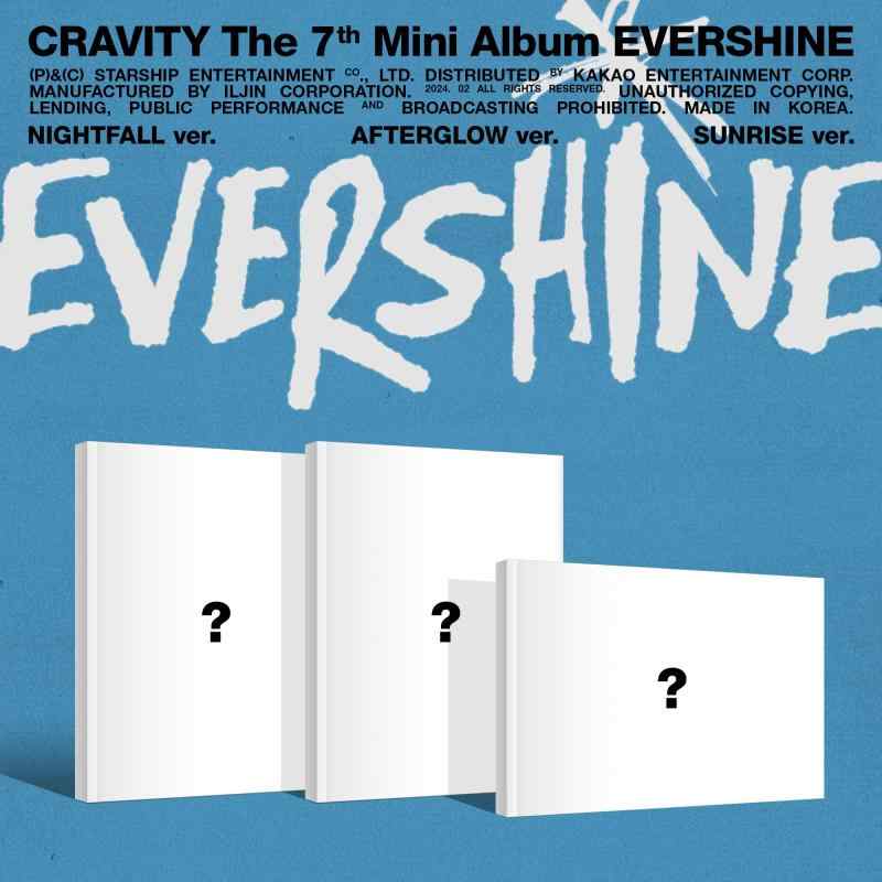 CRAVITY The 7th Mini Album 'EVERSHINE'（韓国盤）IMPORT【 ご注文確定のタイミングについて 】 商品は他サイトでも販売しているため、在庫反映にタイムラグが生じる場合がございます。入れ違いで完売となっ...