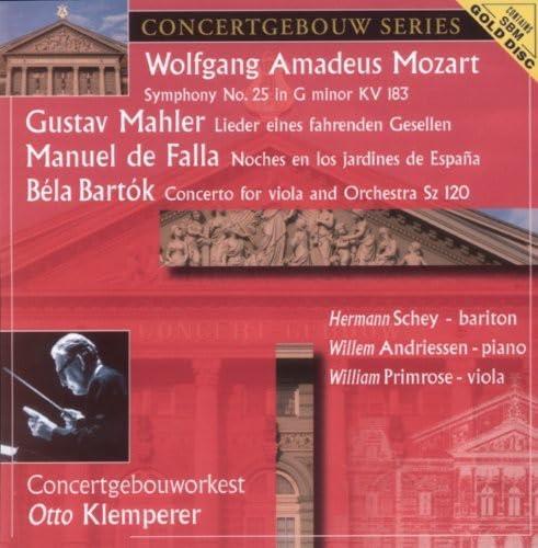 Mozart: Symphony No.25, Mahler, Falla, Bartok【 ご注文確定のタイミングについて 】 商品は他サイトでも販売しているため、在庫反映にタイムラグが生じる場合がございます。入れ違いで完売となった際は、...