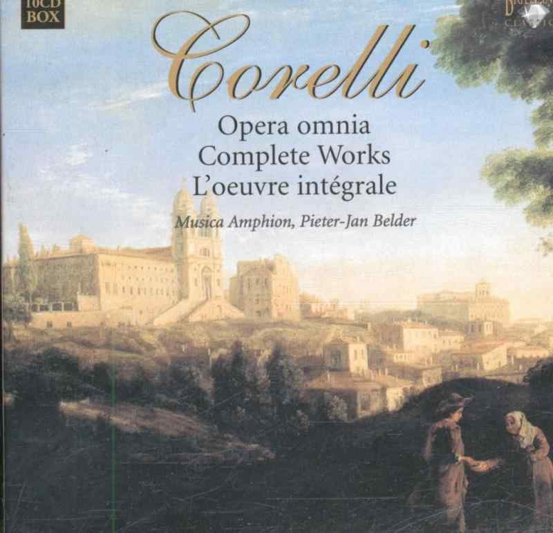 コレッリ:作品全集 (Corelli: Opera omnia - Complete Works - L'oeuvre integrale) (10CD)【 ご注文確定のタイミングについて 】 商品は他サイトでも販売しているため、在庫反映に...