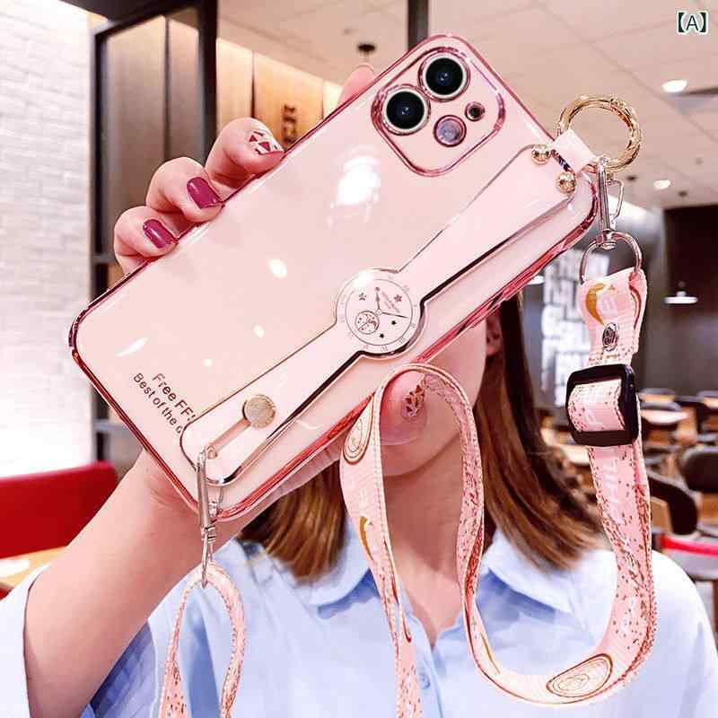 豪華 携帯電話 ストラップ クロス ボディケース ストラップ ネックハンギング メンズ レディース 調節 可能な 紛失 防止 携帯 携帯電話 ロープ素材: シリコン